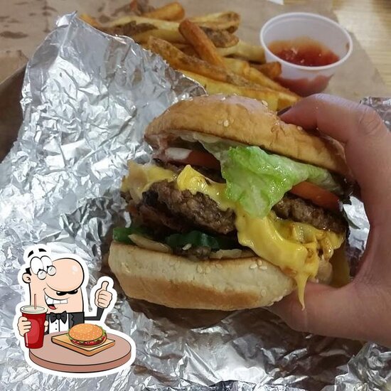 Menu at Five Guys fast food, Fairfield, Gateway Blvd