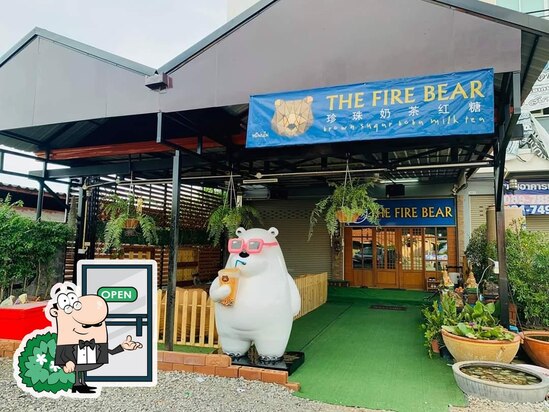 Menu at หมีพ่นไฟ ปลวกแดง THE FIRE BEAR, Map Yang Phon