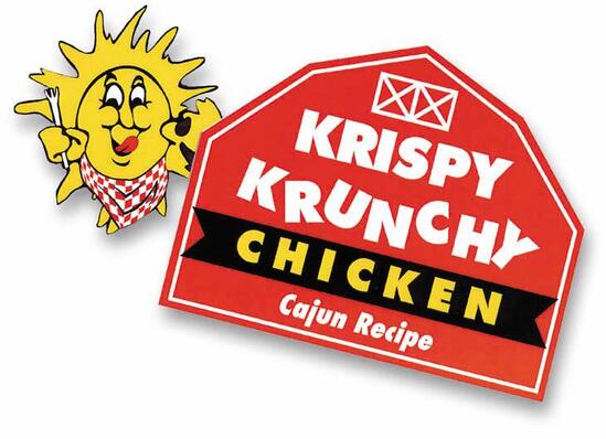 Menu at Krispy Krunchy Chicken restaurant, Hollywood