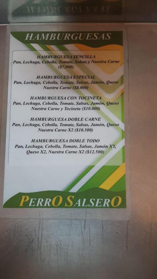 Perro Salsero, Pasto - Menú del restaurante, precios y reseñas