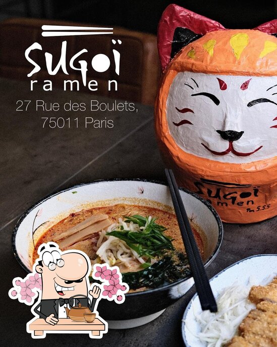 Carta del restaurante SUGOÏ RAMEN, Paris, 27 Rue des Boulets