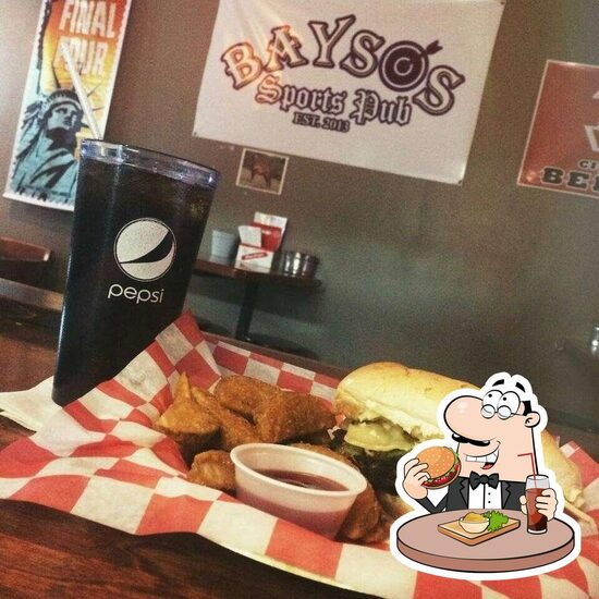 Menu at Bayso's Sports Pub, Grayson