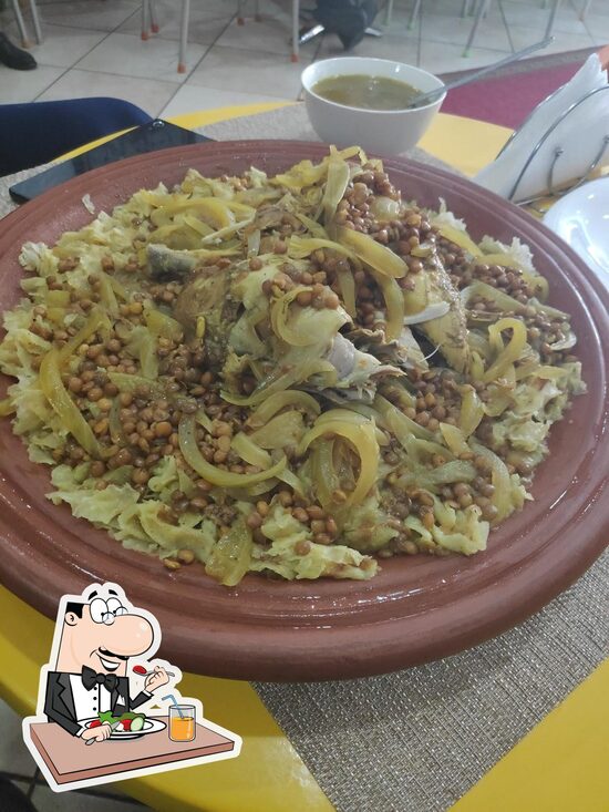Menu at Chez Omar restaurant, Casablanca, H9MH+RG5