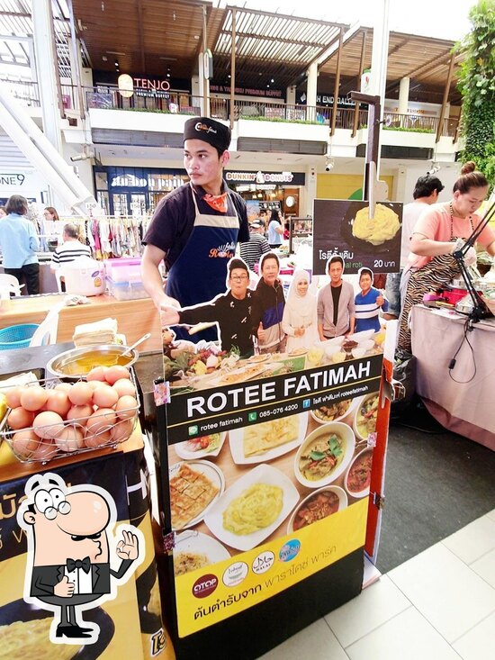 Menu at Roti Fatima Paradise Park (Halal) restaurant, Bangkok