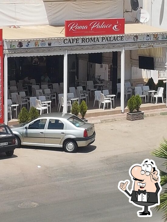 Menu at Café Roma Palace cafe, Fes