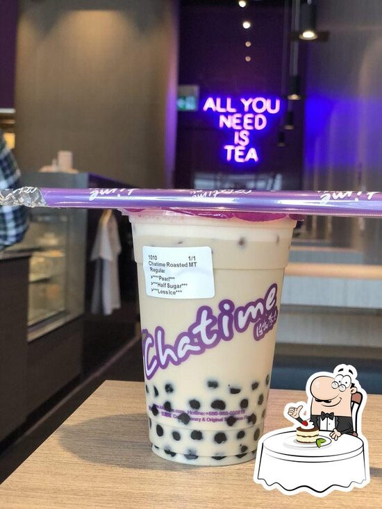 Menu au Chatime, Barrie