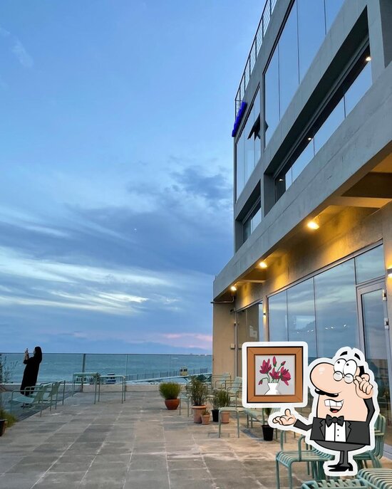 Menu at Ocean Breeze cafe, Busan