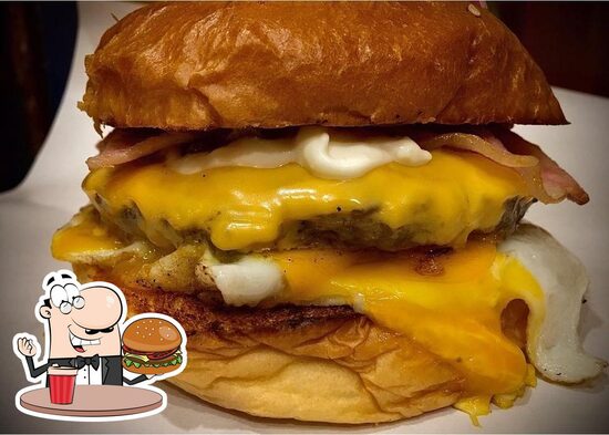 Menu at Burger Bomb restaurant, Bang Kaeo