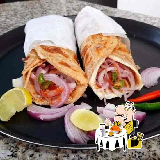 Menu at Kathi Roll Kingdom, Behror