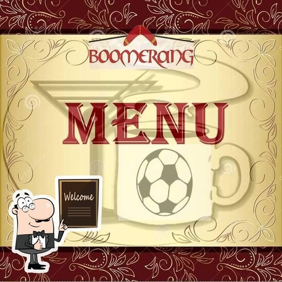 Menu at Boomerang Sports Bar, Quezon City