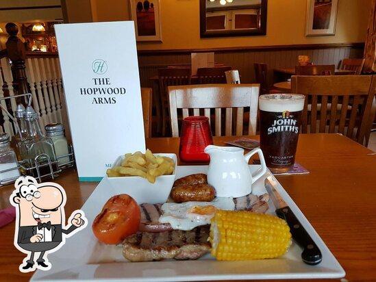 Menu at The Hopwood Arms pub & bar, Manchester, 753 Rochdale Rd