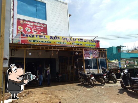 Menu at SRI VELU MILITARY, Mevalurkuppam