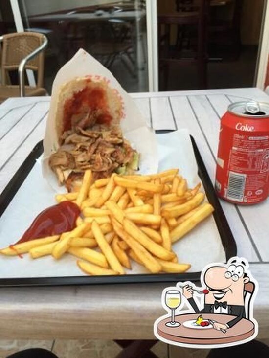 Carta de comida rápida Royal Kebab, Laval