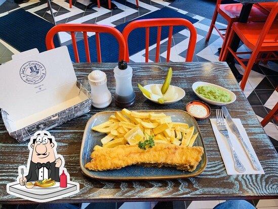 Menu at Jack The Chipper restaurant, London