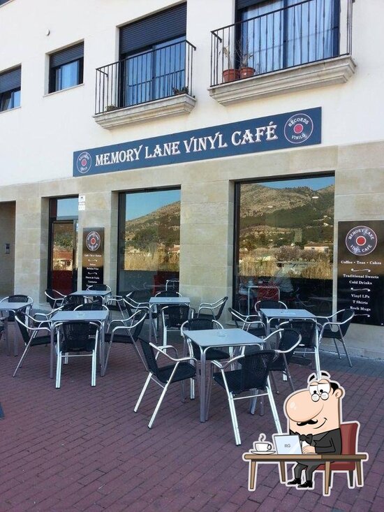 Carta de Memory Lane Vinyl Cafe, Jalón