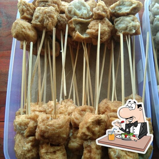 bakso bakar dan pentol cilok, terima servis lampu,mejikom,kipas angin ...