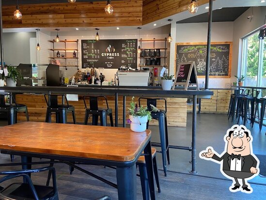 Menu at Cypress Coffee Company restaurant, Redmond