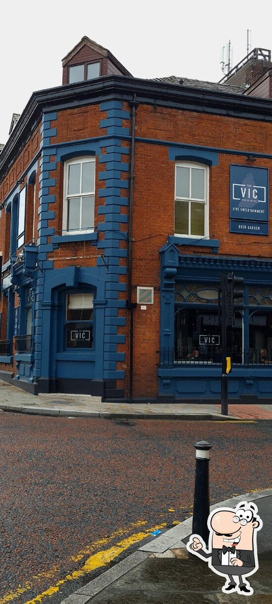 Menu at The Vic pub & bar, Blackburn