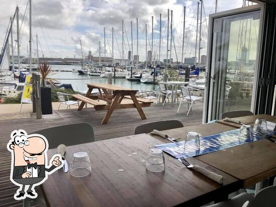 Menu at The Boathouse cafe, Gosport