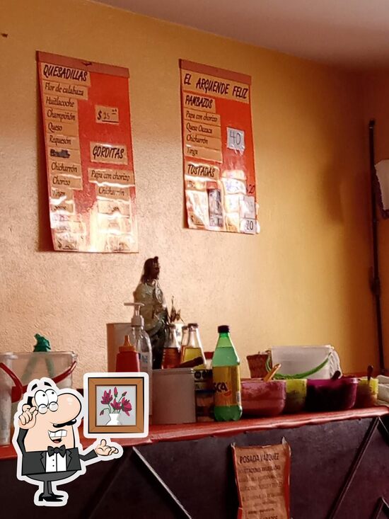 Menu at El Arguende Felíz restaurant, Chignahuapan
