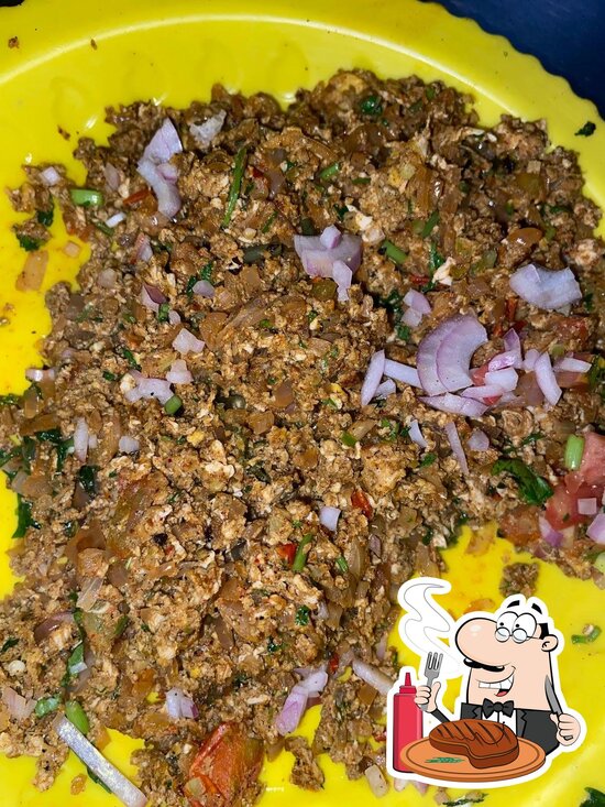 Menu at Sagar anda bhurji stall, Nashik