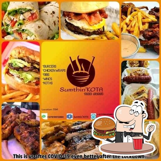 Menu at Sumthin'FRESH restaurant, Krugersdorp