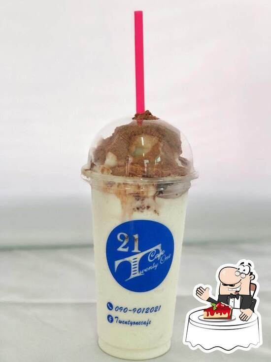 Menu at TWENTY ONE CAFE, Bang Phra