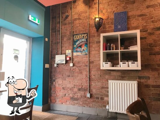 Menu at Kimos Cafe, Liverpool, 6 Myrtle St