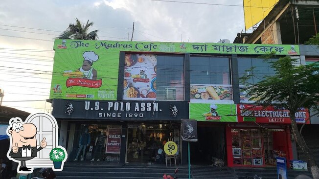 Menu at The madras cafe, Jorhat