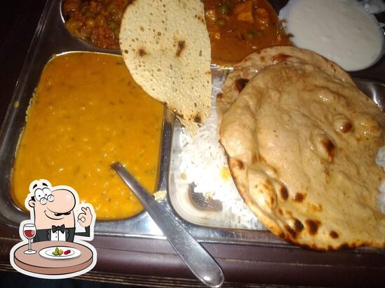 Menu at Shri Krishna dhaba and restaurants, India, RFGJ+H6V