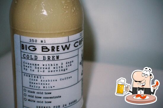 Menu at Big Brew Coffee Shop, Iligan City
