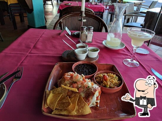 Menu at Tex-mex steak house, Costa Teguise