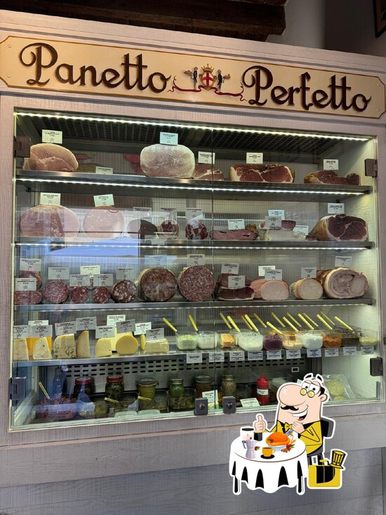 Menu da Panetto Perfetto fast food, Genova
