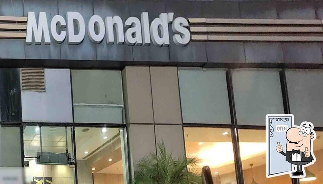 Menu at McDonald's, New Delhi, No. 1B5