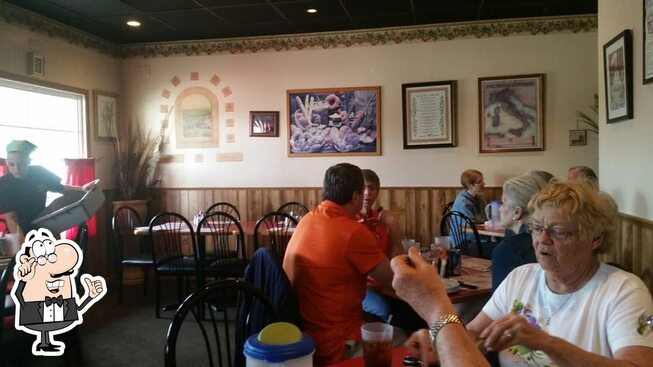 Menu at Filippo's of Mahomet pizzeria, Mahomet