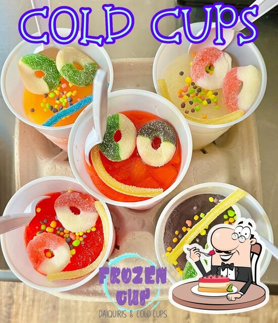 Menu at Frozen Cup Daiquiri & Cold Cups pub & bar, New Iberia