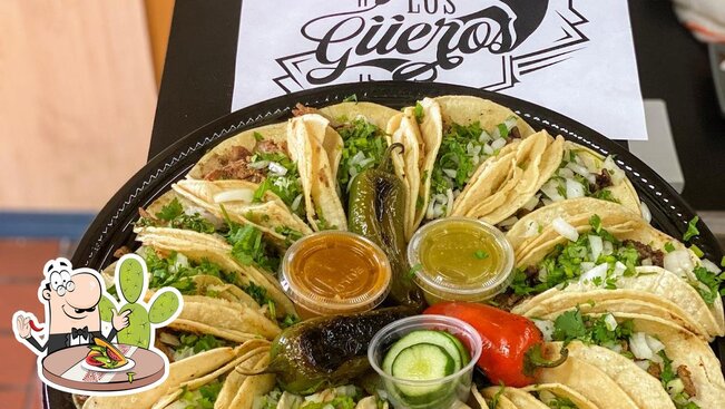Menu at Los gueros restaurant, Toronto