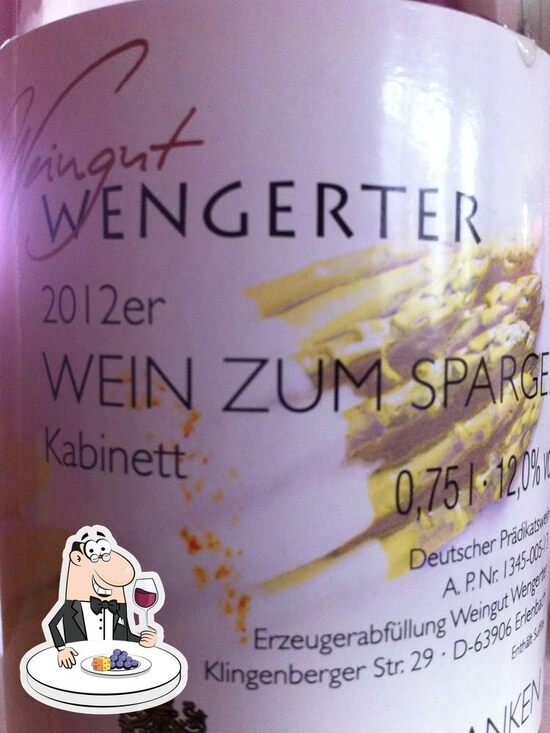 Menu at Winzer- und Spargelhof Wengerter restaurant, Klingenberg am Main
