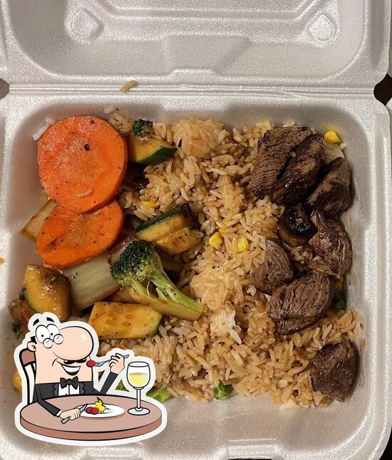 Menu at Yoshi Express restaurant, Kernersville