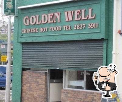 Menu at Golden Well fast food, Larne