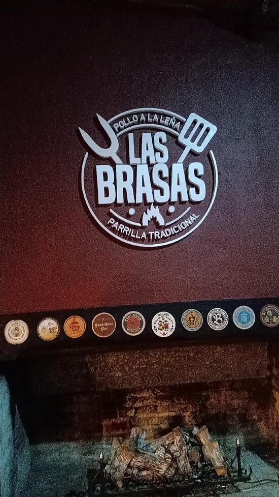 Menu at Las Brasas restaurant, Los Cardales