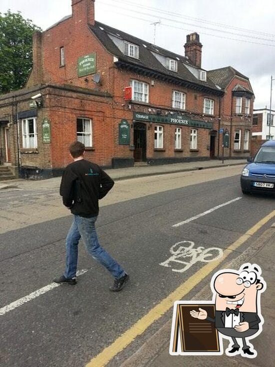 Menu at The Phoenix pub & bar, Rainham, Broadway