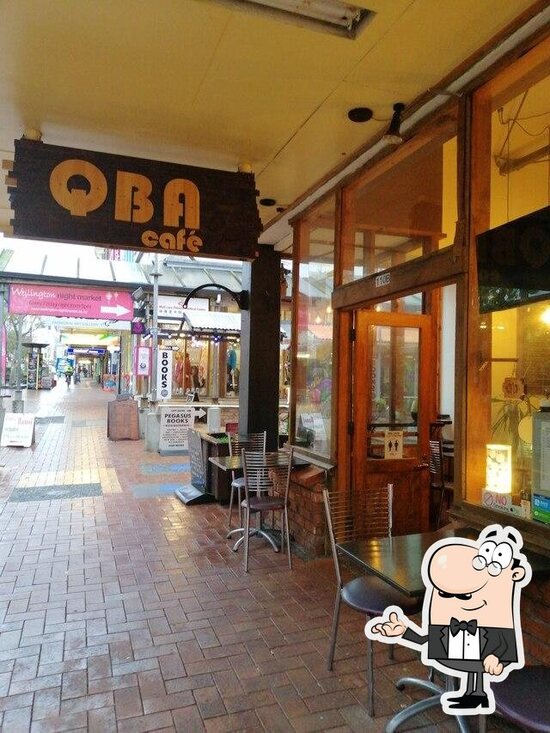 Menu at QBA Cafe, Wellington