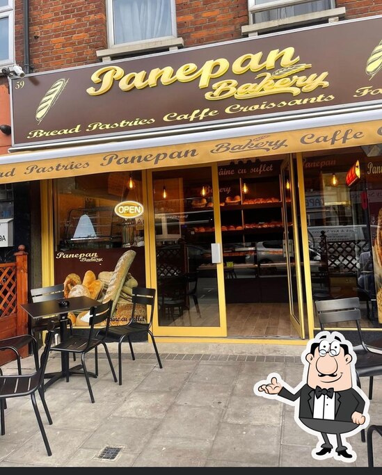 Menu at PanePan Bakery, Watford