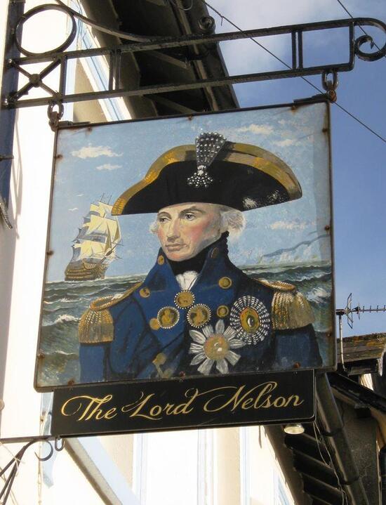 Menu at The Lord Nelson pub & bar, Newton Abbot
