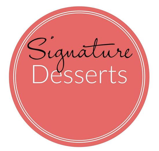Menu at Signature Desserts, Birmingham