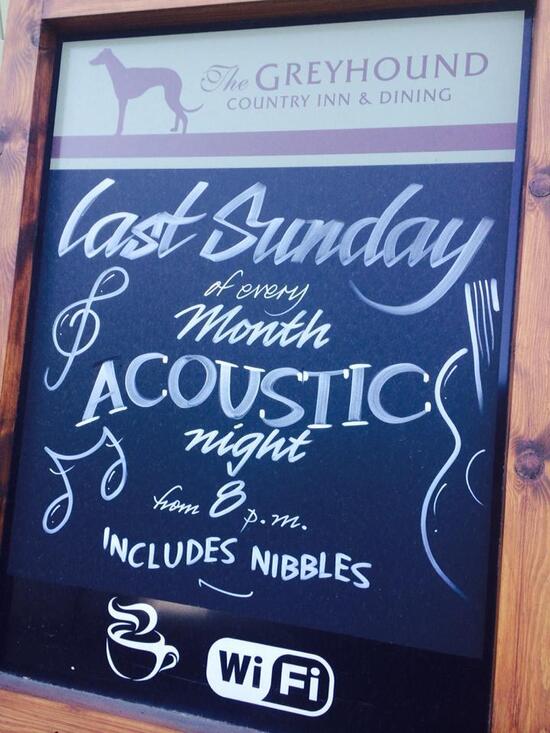 Menu at The Greyhound Inn pub & bar, Tring