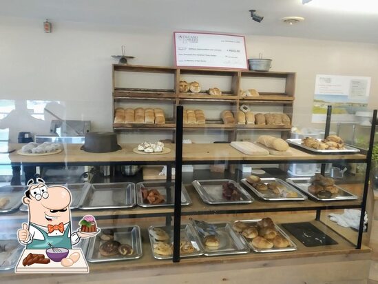 Menu at Volcano Bakery, St. John's