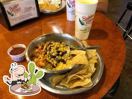 Menu at Bubba Ritos restaurant, Rainbow City