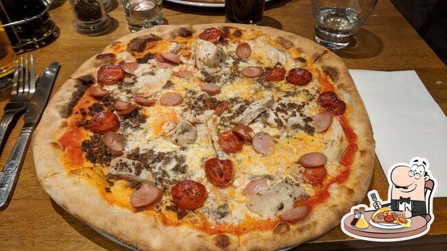 Menu at Murati's Pizzeria Restaurant, Greenleys, Stratford Rd